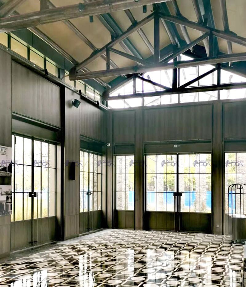 Xuhui Riverside | SLIM steel doors build a new art punch floor